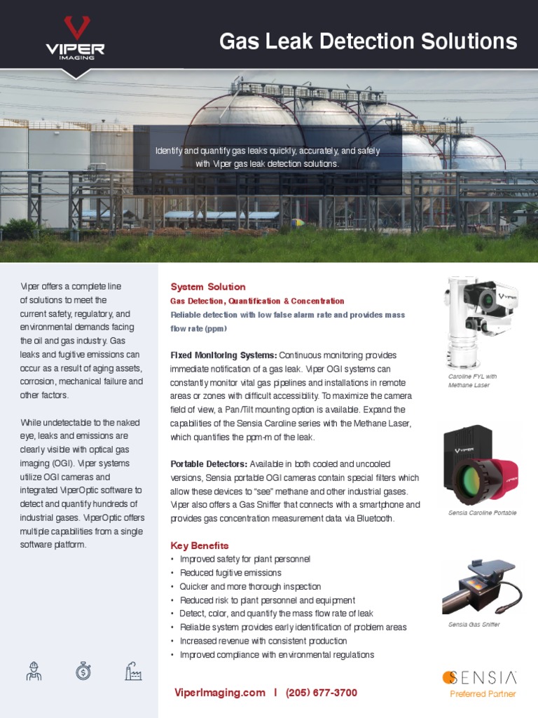 Gas Leak Detection DataSheet | PDF