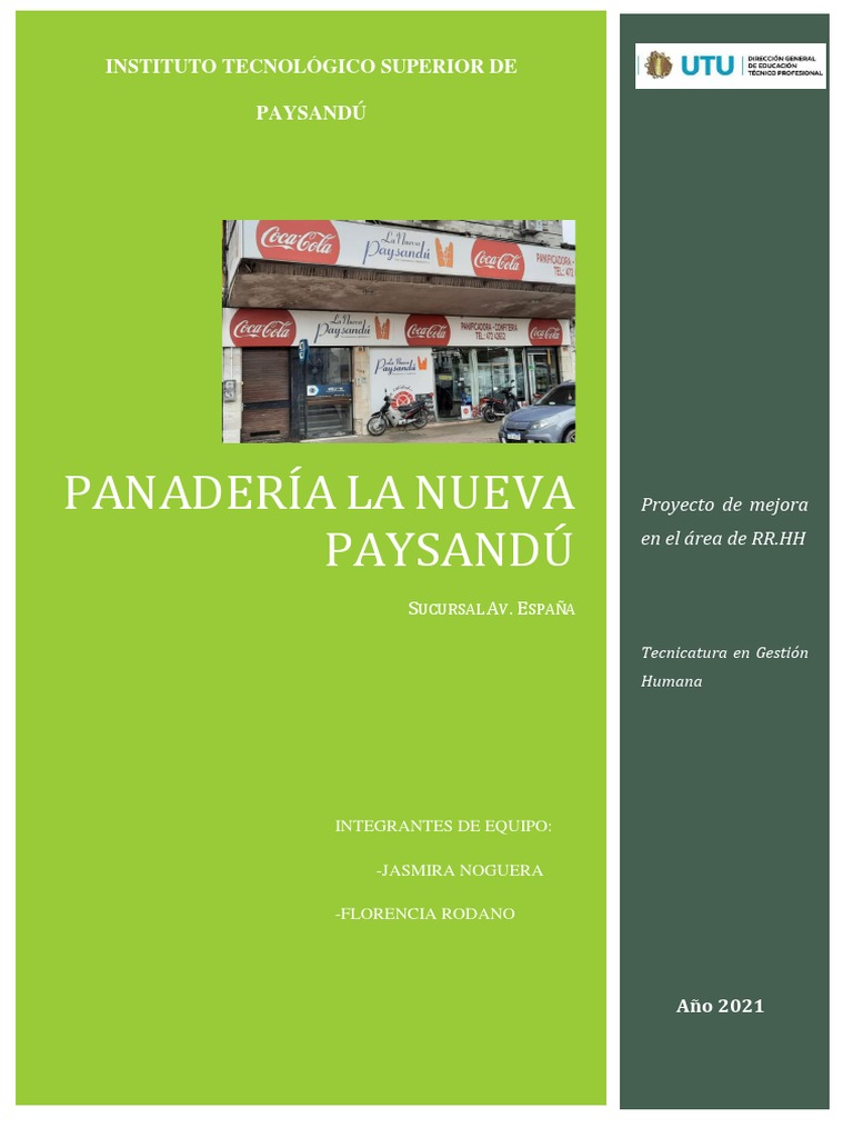 Proyecto Panadería La Nueva | PDF | Dividendo | Sociedad