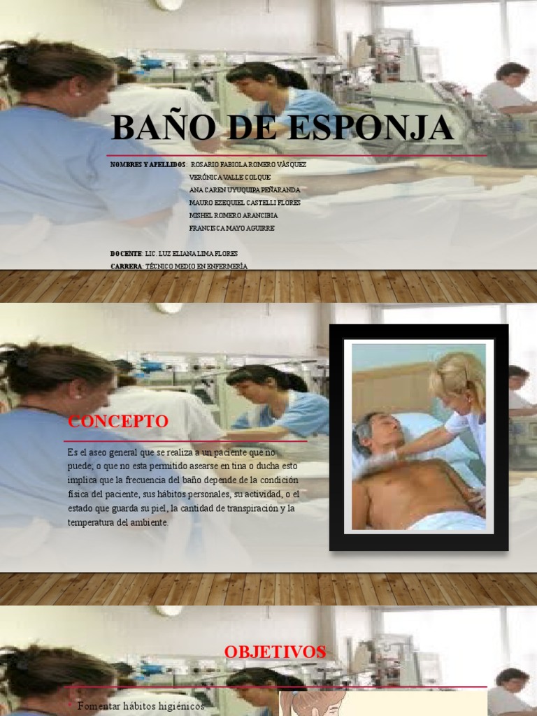 Baño de Esponja | PDF | Agua | Baños