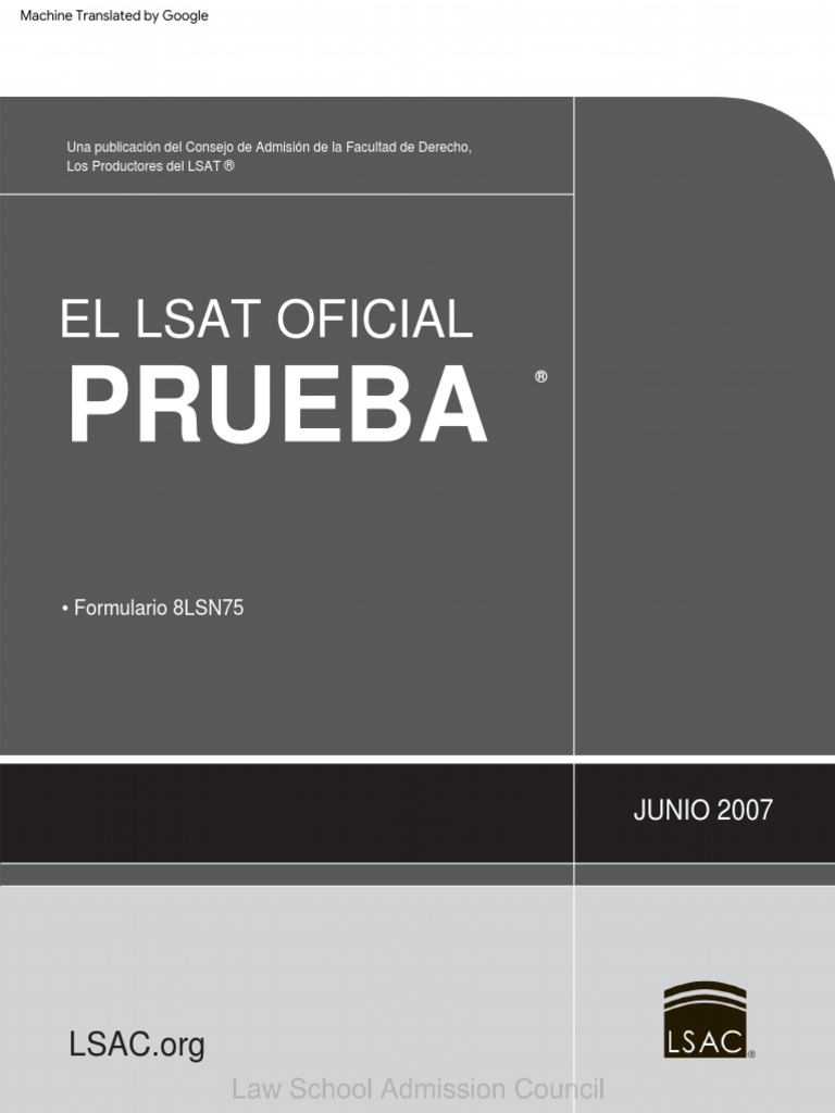 LSAT Practice Set | PDF | Prueba (evaluación) | Reciclaje