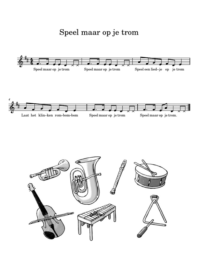 Speel Maar Op Je Trom | PDF