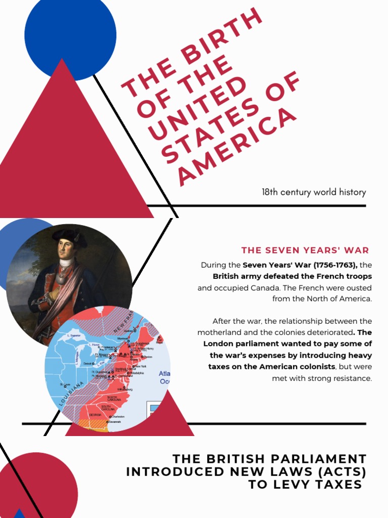 The Birth of The United States (Rövid) | PDF | Separation Of Powers | U ...