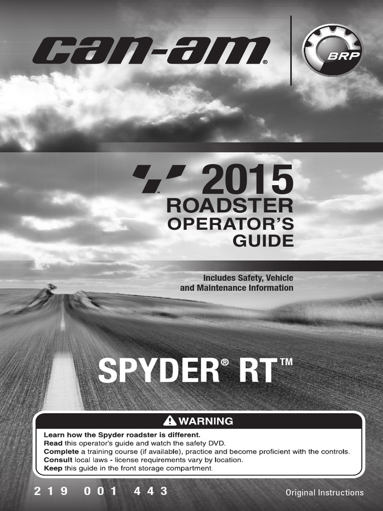 Spyder RT | PDF | Vehicles | Vehicle Technology