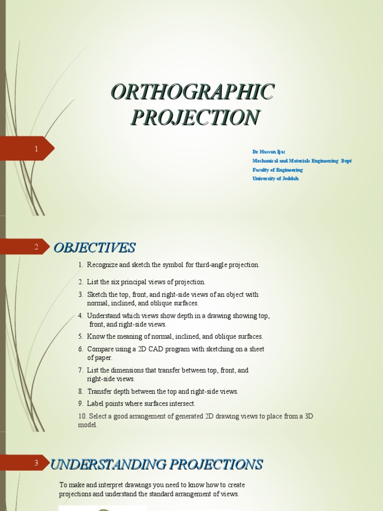 Understanding Orthographic Projections: A Guide to Sketching Multi-View ...