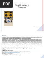 Digitális Kultúra 4 Tanmenet | PDF