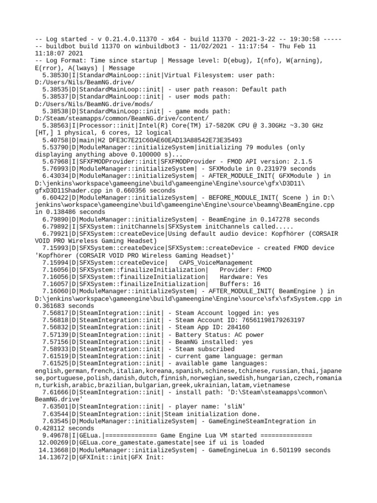 Beamng 2 | PDF | Computer Hardware | Computing