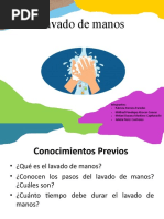 Guion de Charla Lavado de Manos | PDF | Lavado de manos | Medicina CLINICA