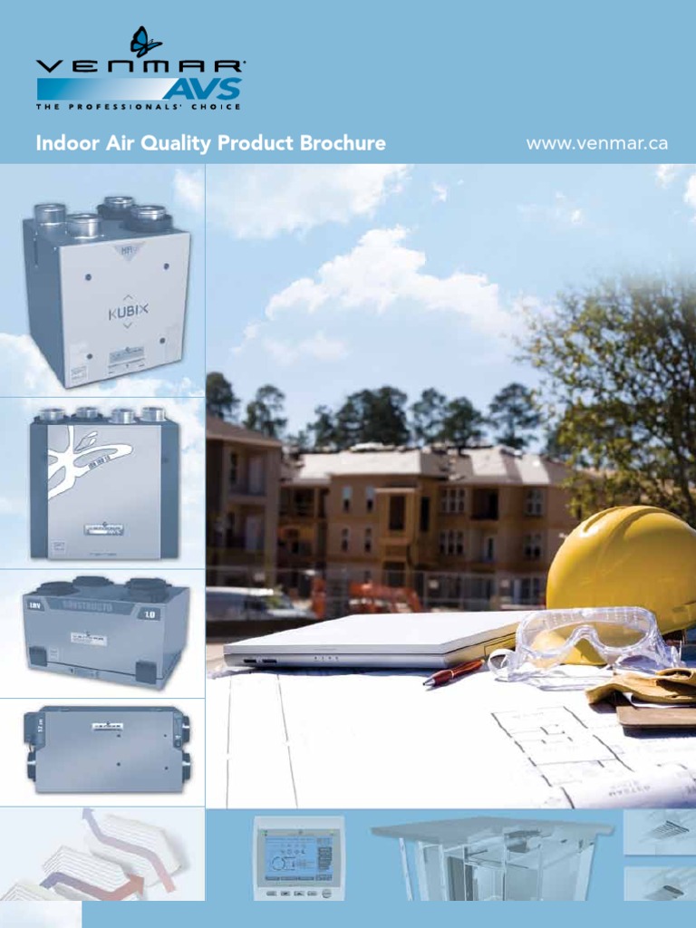 Venmar IAQ Products Brochure | PDF | Ventilation (Architecture) | Hvac