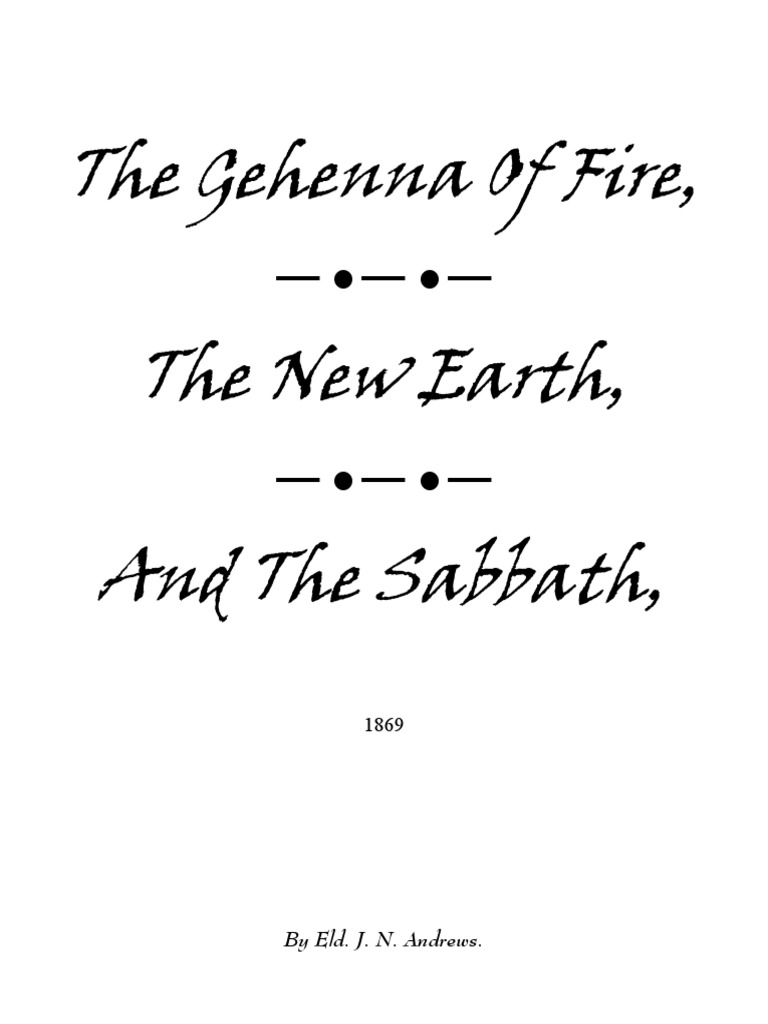 The Gehenna of Fire | PDF | Satan | Religious Belief And Doctrine