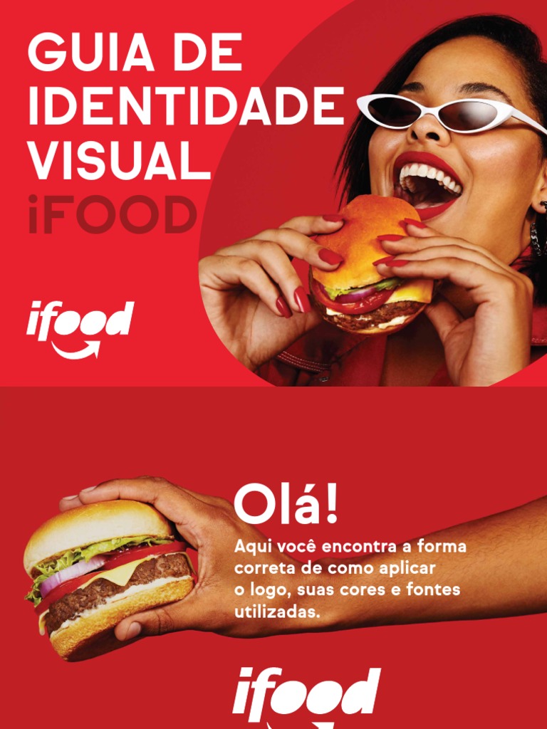 Guia de identidade visual do iFood | PDF | Caixa alta e caixa baixa | Cor