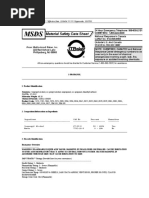 MSDS of Stadis-450 PDF | PDF | Firefighting | Toxicity