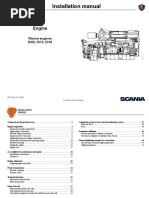 Scania DC13 - Industrial Engine - PDF Installation Manual | PDF | Belt (Mechanical) | Clutch