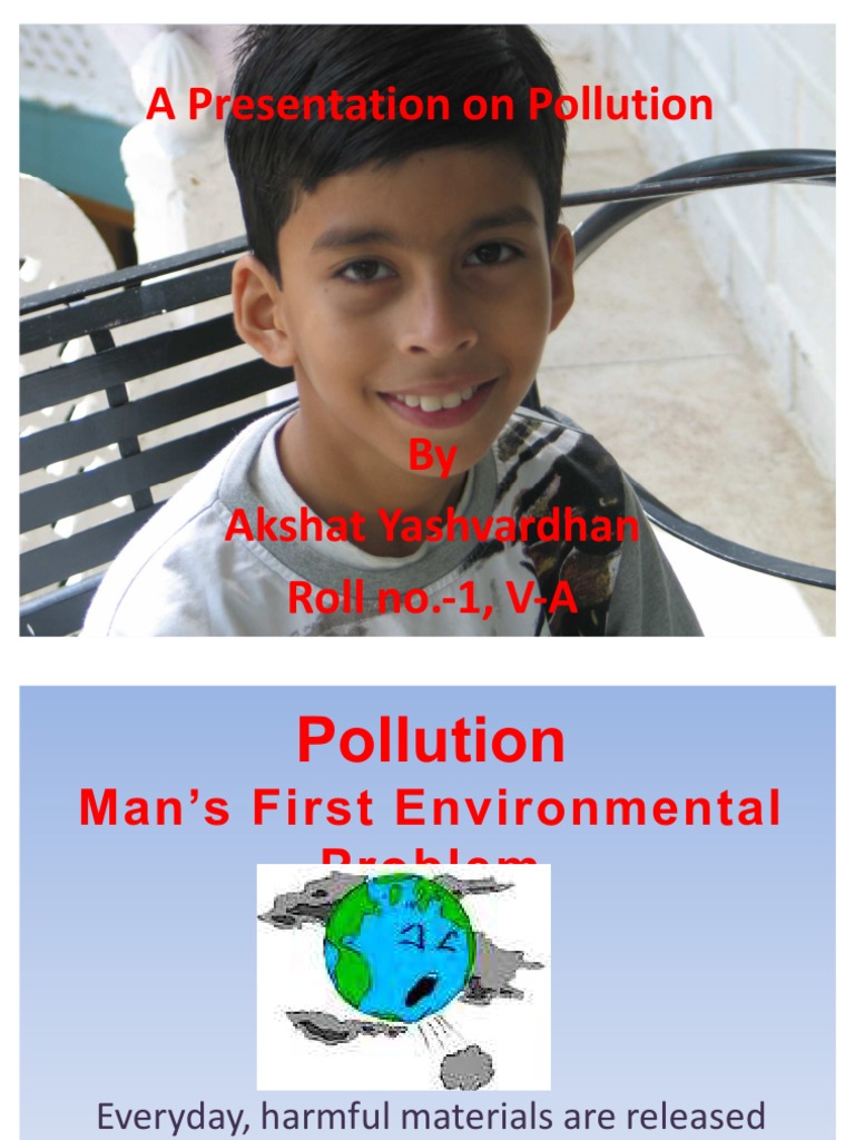 A Presentation On Pollution | PDF