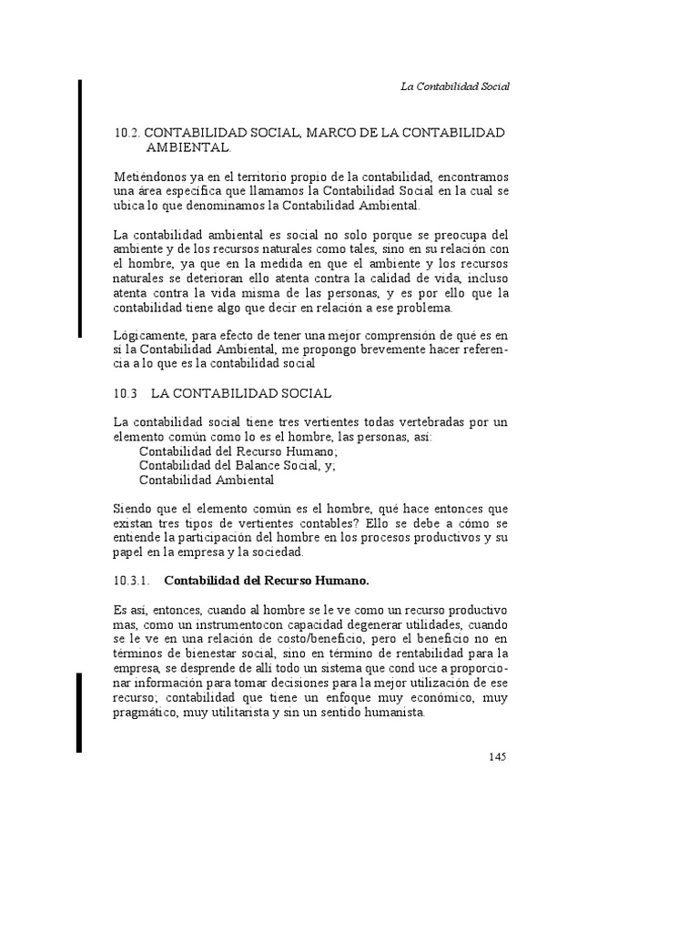La Contabilidad Social | PDF | Contabilidad | Business