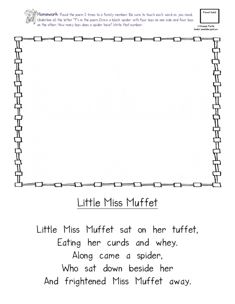 Little Miss Muffet