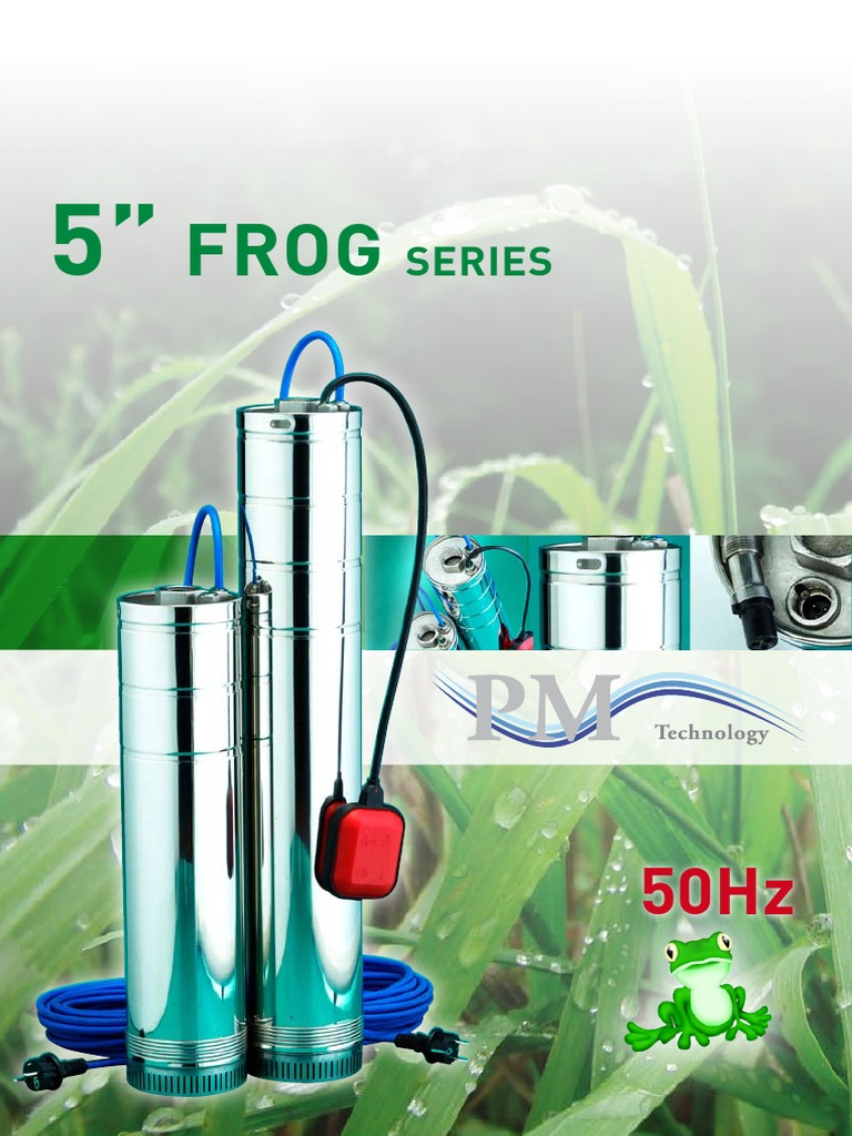 Frog | PDF | Pump | Manufactured Goods