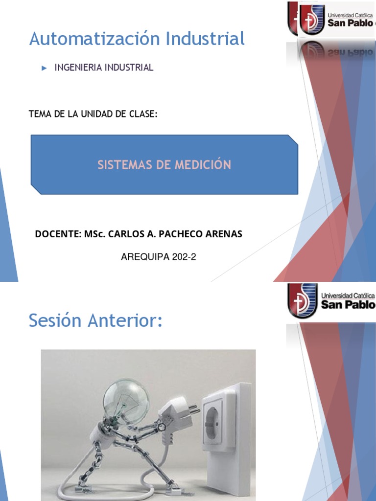 U2S1 | PDF | Medición | Sensor