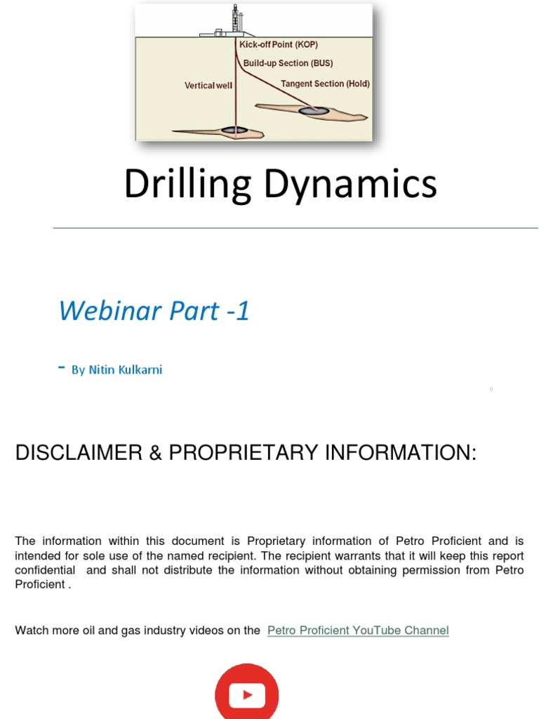 Drilling Dynamics - 1 | PDF