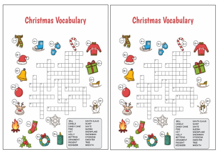 vocabulario natal | PDF
