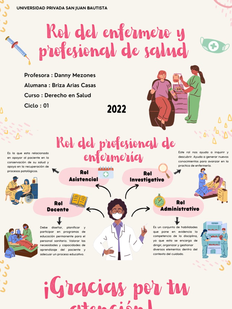 El rol multifacético del profesional de enfermería | PDF