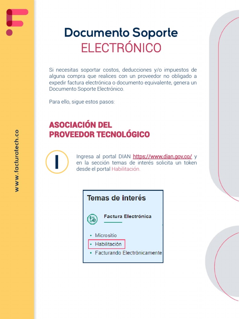 Manual - Documento Soporte Electrónico | PDF | Informática