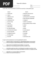 Sawikain at Salawikain Worksheet | PDF