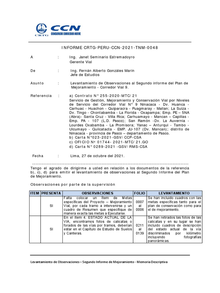Crtg Peru Ccn 2021 Ltr 0450 Anexo Descargar Gratis Pdf Cad