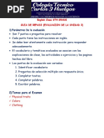 Cuadernillo Inglés 1° Grado | PDF