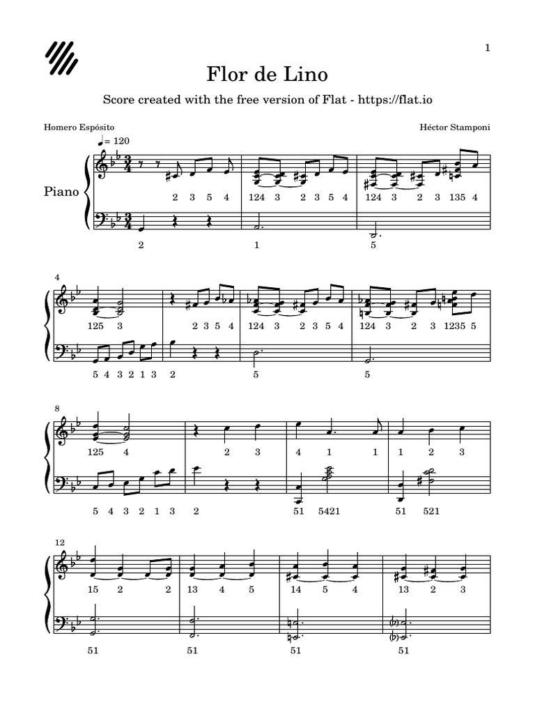 Flor de Lino | PDF