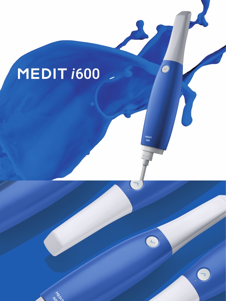 Medit i600 Scanner Specifications Guide | PDF | Image Scanner | Computing