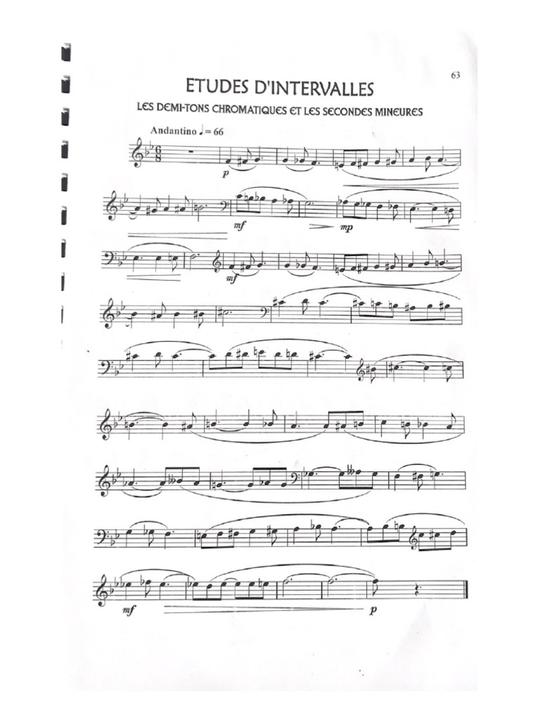 Etudes D'intervalles | PDF