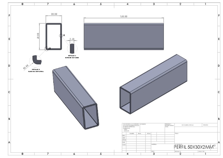 PERFIL 50X30X2,5mm | PDF