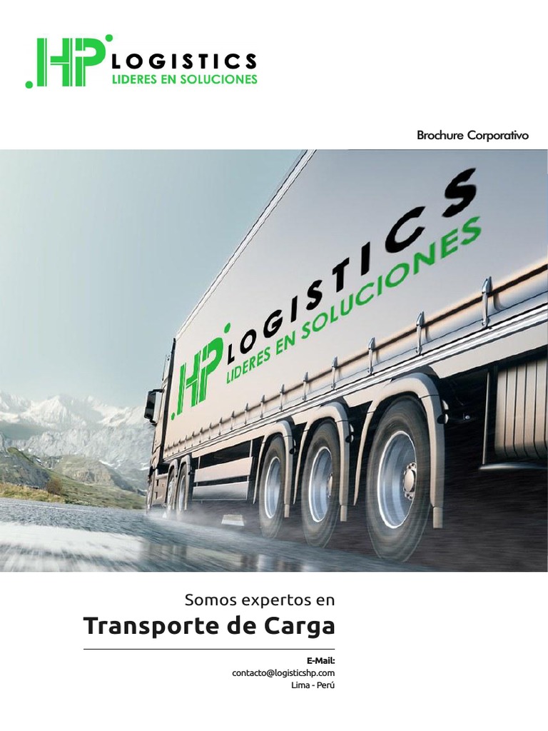 Hplogistics Brochure | PDF | Logística | Transporte