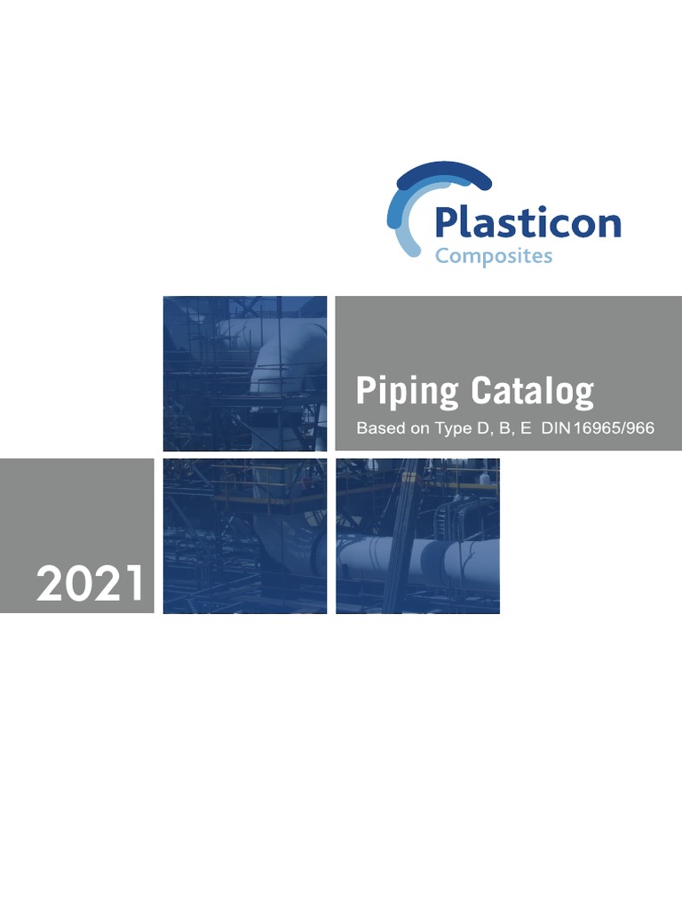 Plasticon Catalogue Piping | PDF | Pipe (Fluid Conveyance) | Fiberglass