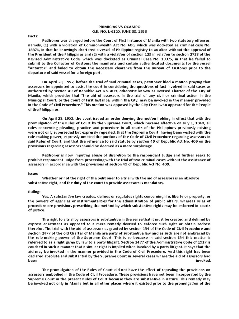 Remedial Law Review Case Digest | PDF | Foreclosure | Plea