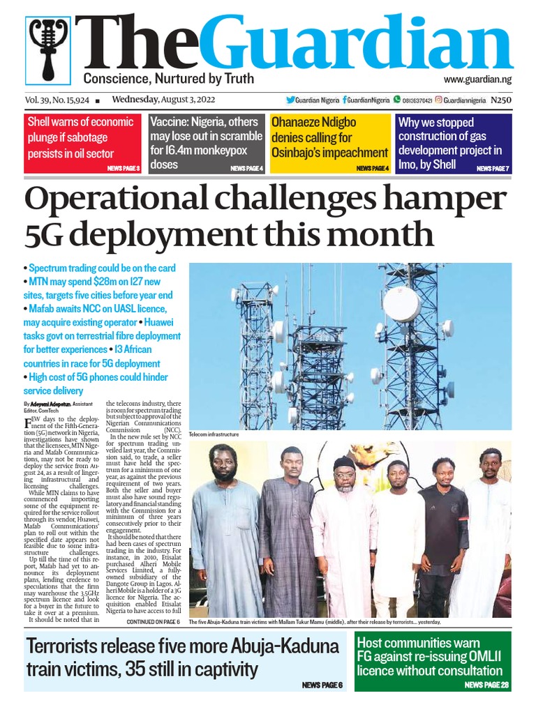 The Guardian NG 3rd Aug 2022 | PDF | Nigeria