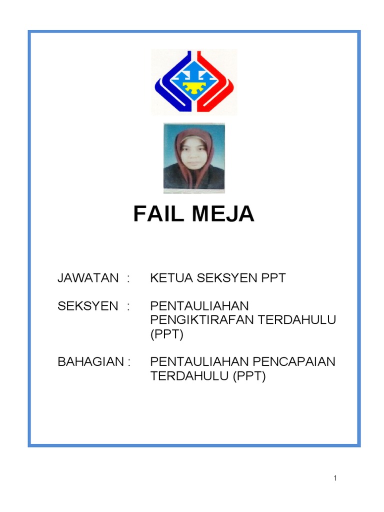 Fail Meja Nora Contoh-Rujukan - Ketua Seksyen 2022 | PDF