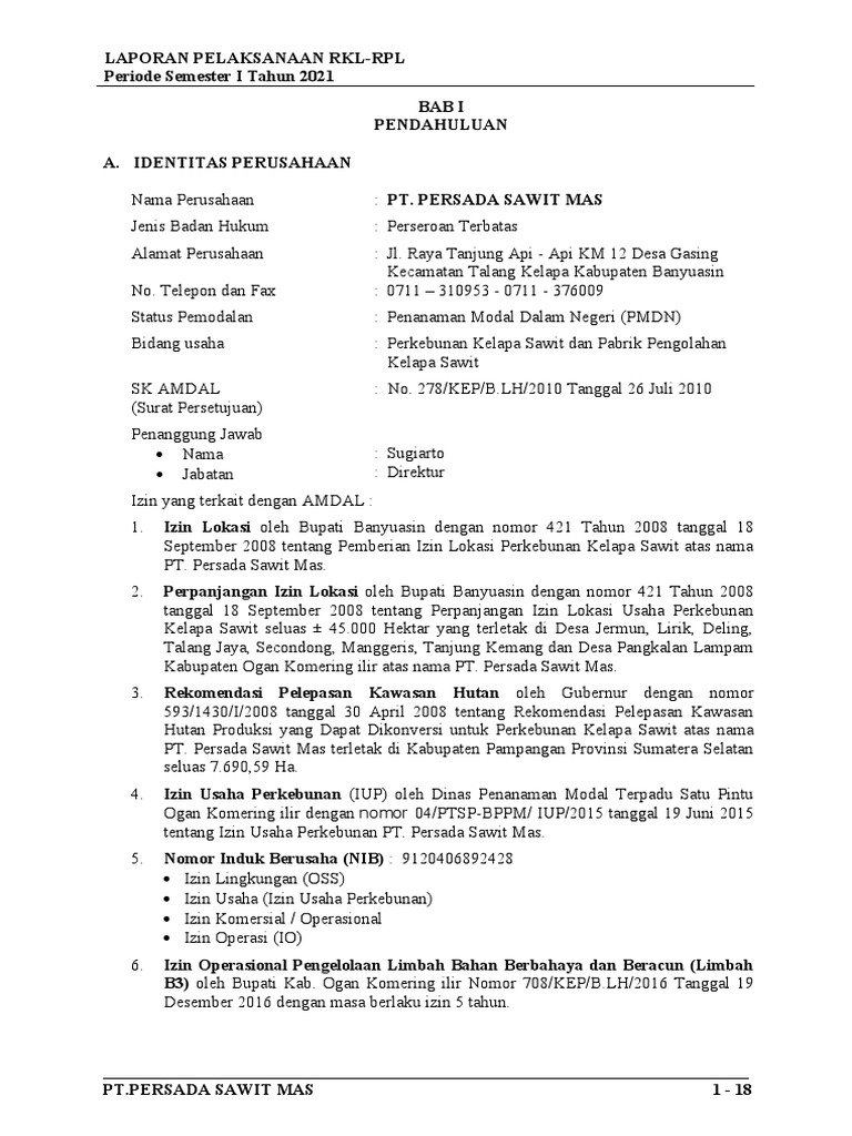 Lap RKL-RPL 2021 Sem I Rev1 | PDF