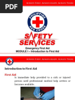 Basic PPT For First Aid Training | PDF | First Aid | Health Care