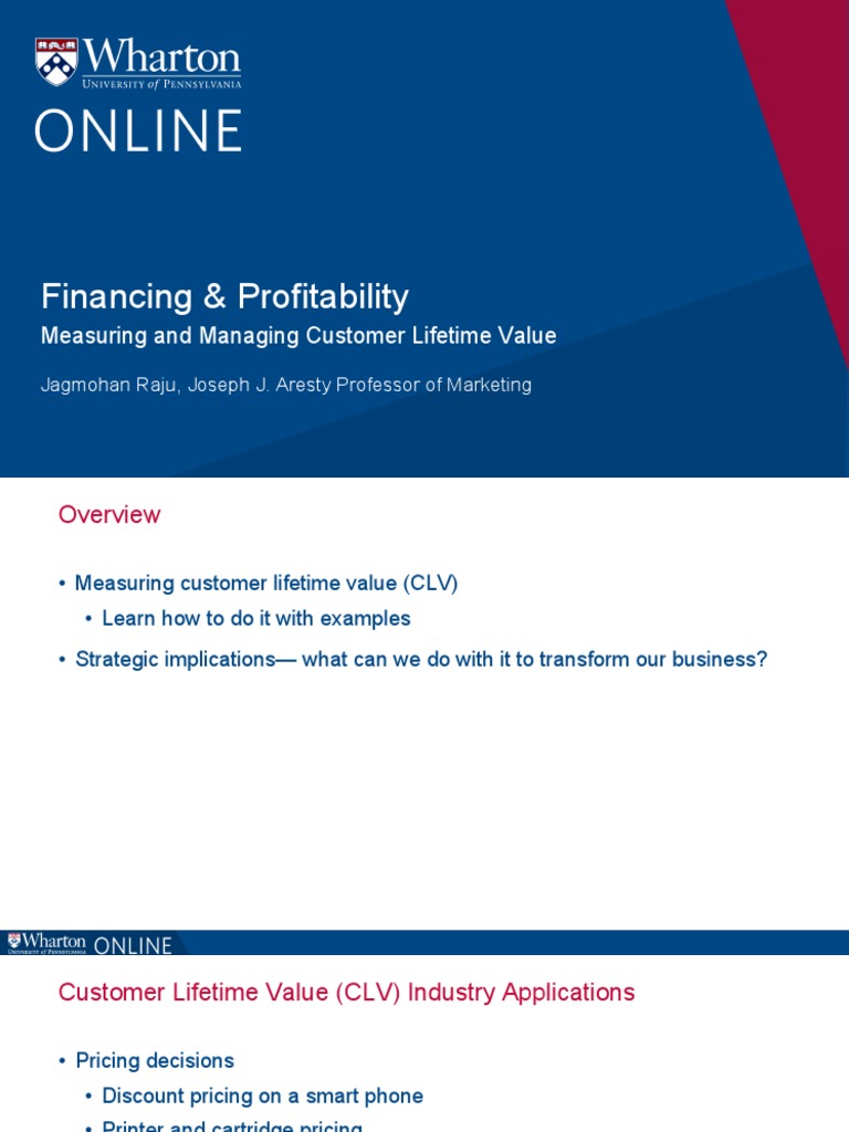 9QZb eTSRuuGW - Nk0nbrha - Raju - Measuring and Managing CLV | PDF | Prepaid Mobile Phone | Money