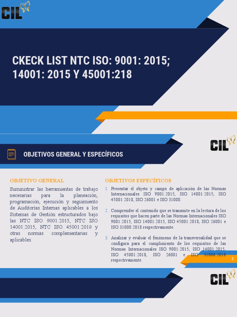 Diapositivas Semana 3 - Auditor Interno Integral | PDF | Gestión de la calidad | Calidad (comercial)