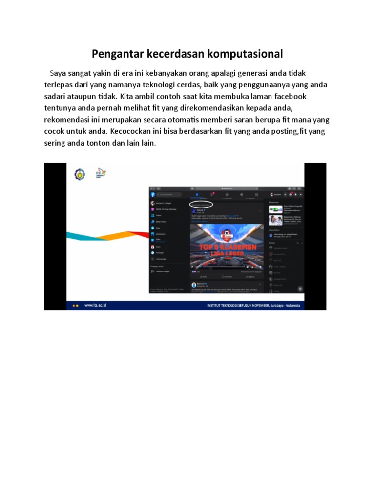 Pengantar Kecerdasan Komputasional | PDF | Komputer