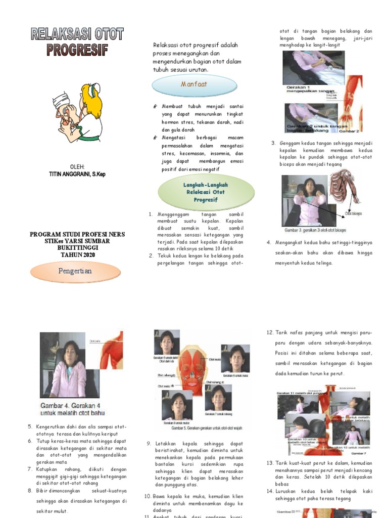 Leaflet Terapi Otot Progresif | PDF