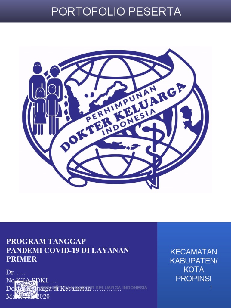 REVISI - PORTOFOLIO PESERTA PEMUTIHAN Dr. Roni | PDF