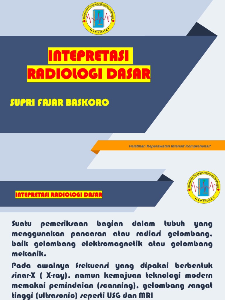 Panduan Interpretasi Radiologi Dasar | PDF | Sains & Matematika