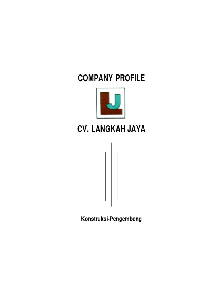 Company Profile CV Langkah Jaya Konstruksi Desain Ko | PDF