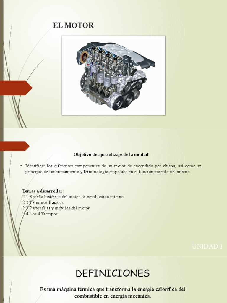 Motores de Combustion Interna | PDF | Motor de combustión interna | Pistón