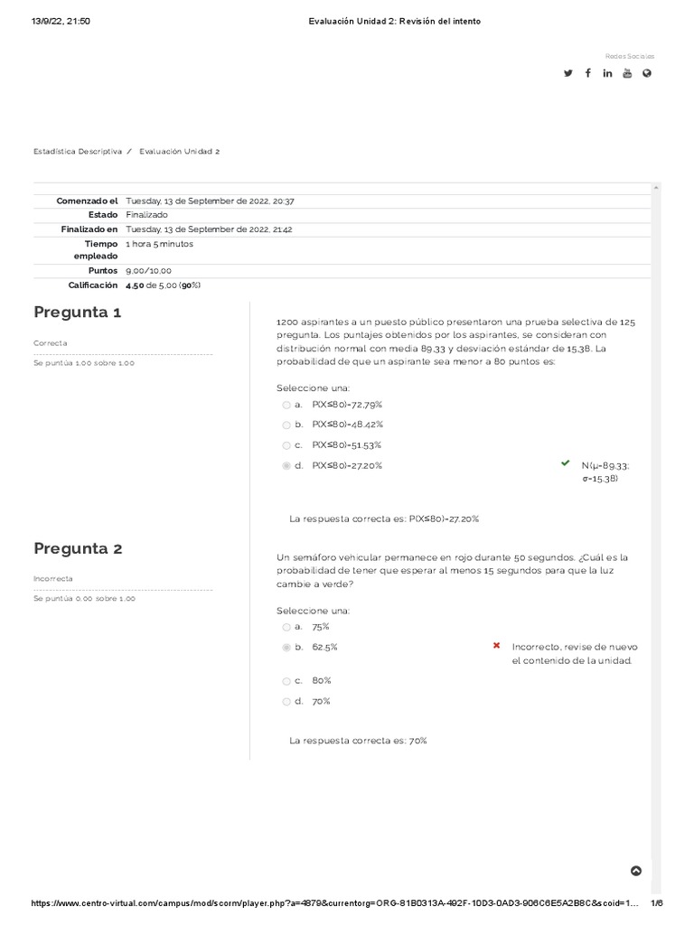 Evaluación U2 | PDF | Investigación cuantitativa | Método científico