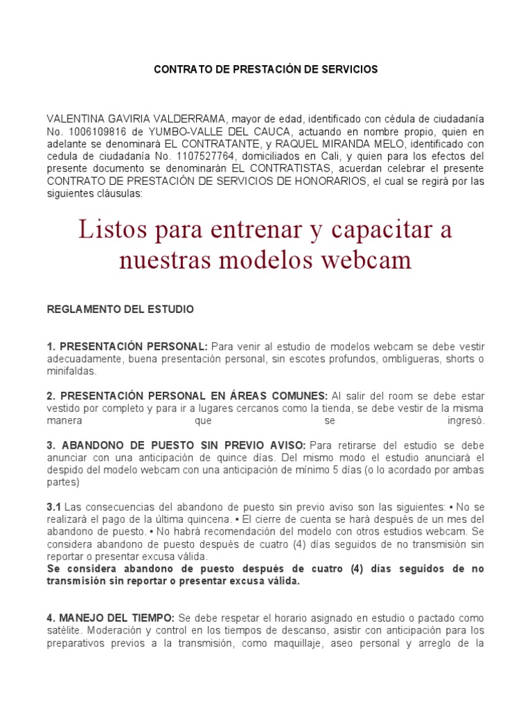 Carta de Prestacion de Servicios | PDF | Business | Salario