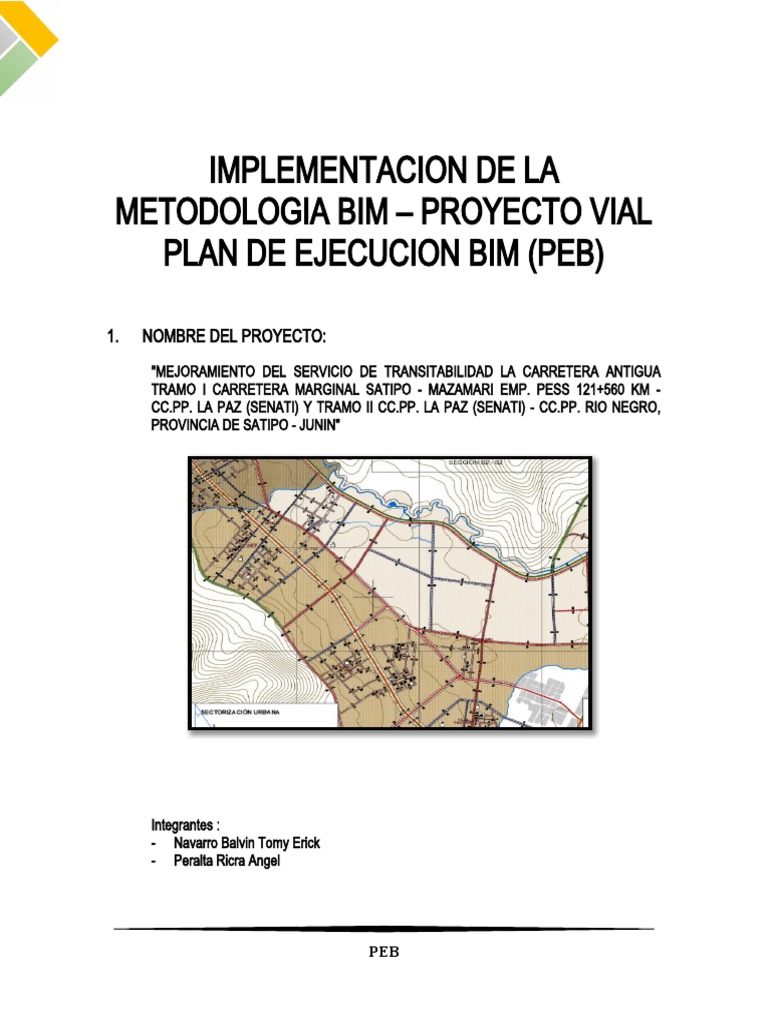 Plan de Ejecucion Bim - Grupo 08 | PDF